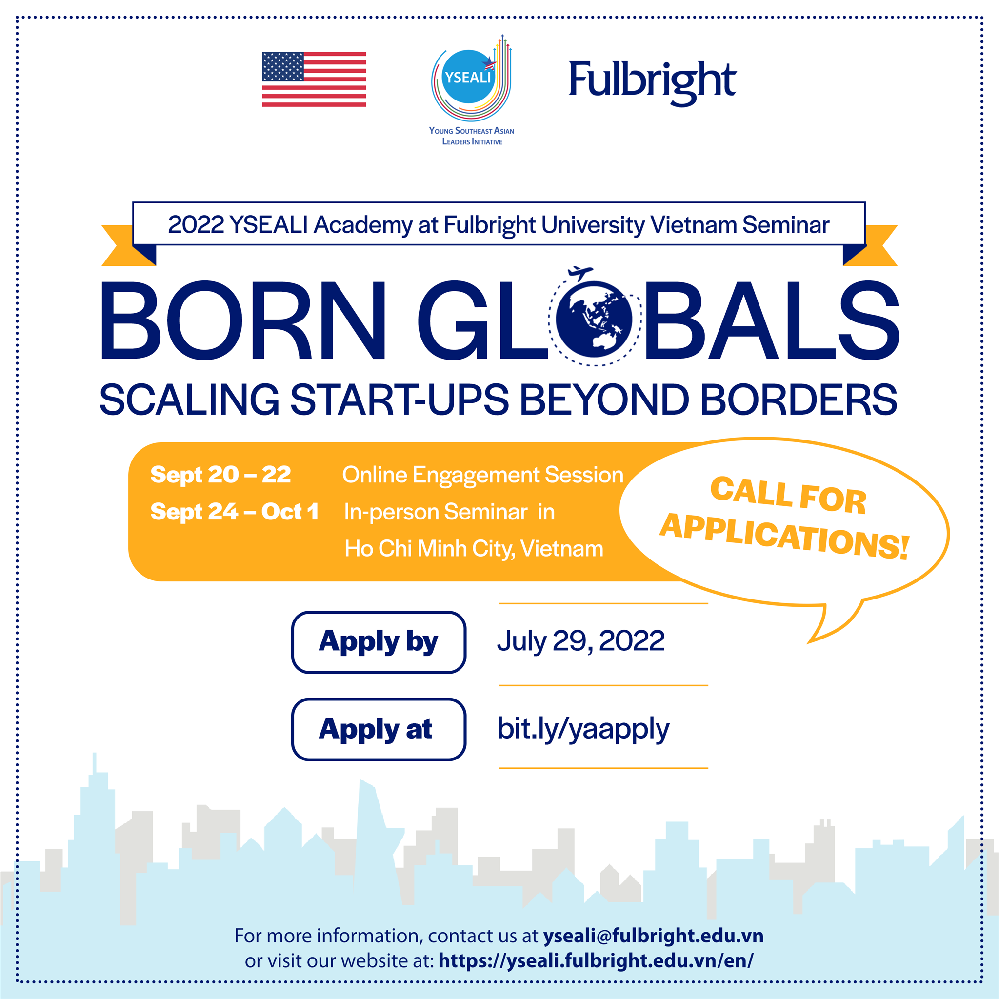 The YSEALI Academy Announces the Launch of 2022 Entrepreneurship ...