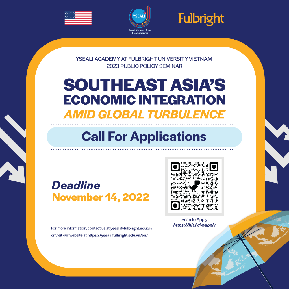 The YSEALI Academy Announces the Launch of 2023 Public Policy Seminar ...